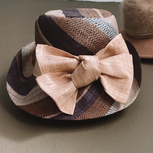 Onigo | Accessories | Onigo 0 Raffia Fedora Womens Straw Colored Hat ...